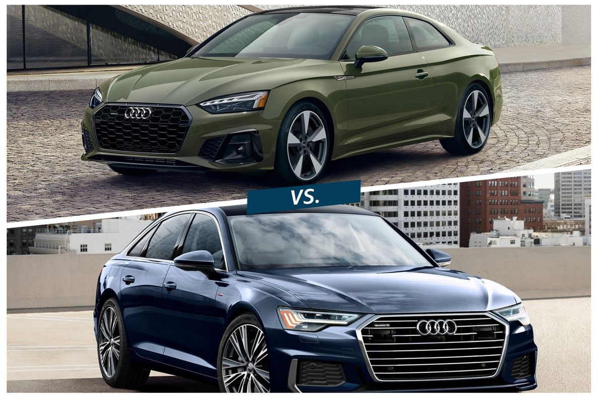 Compared: 2022 Audi A5 vs. 2022 Audi A6 | Capital One Auto Navigator
