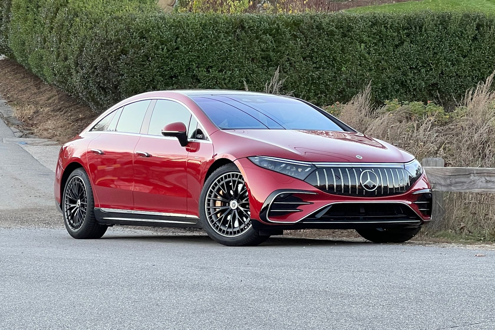 2022 Mercedes-Benz AMG EQS Review and Test Drive | Capital One Auto ...