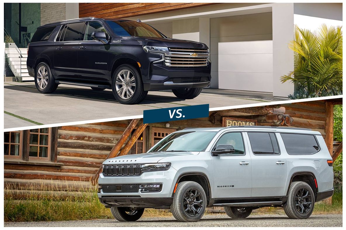 Compared 2023 Chevrolet Suburban vs 2023 Jeep Wagoneer L | Capital One ...
