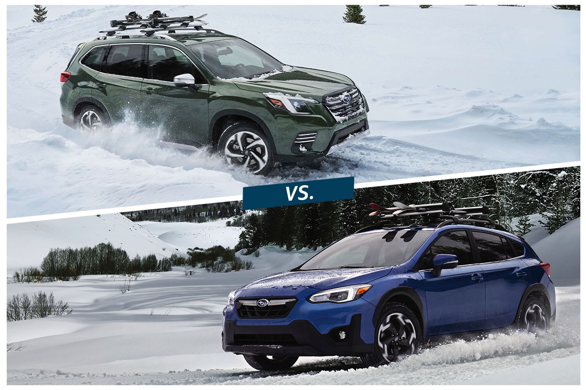 Compared: 2022 Subaru Forester vs. 2022 Subaru Crosstrek | Capital One ...