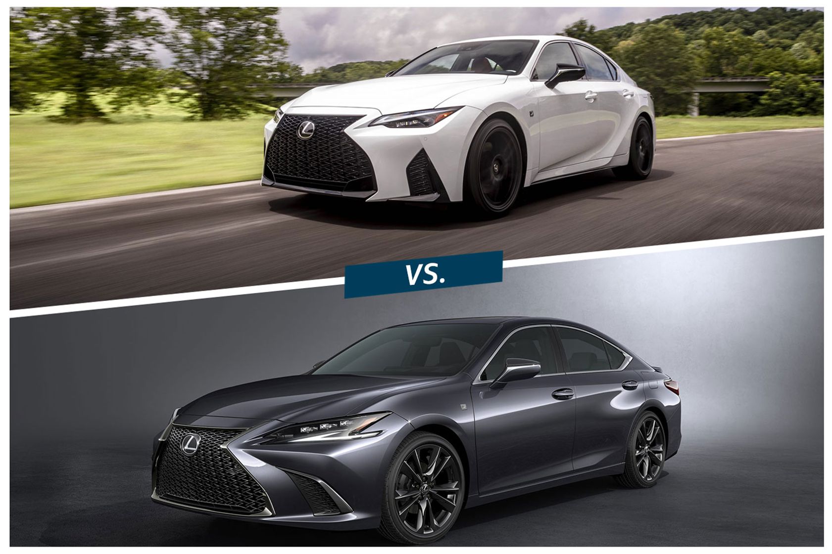 Compared: 2022 Lexus ES vs. 2022 Lexus IS | Capital One Auto Navigator
