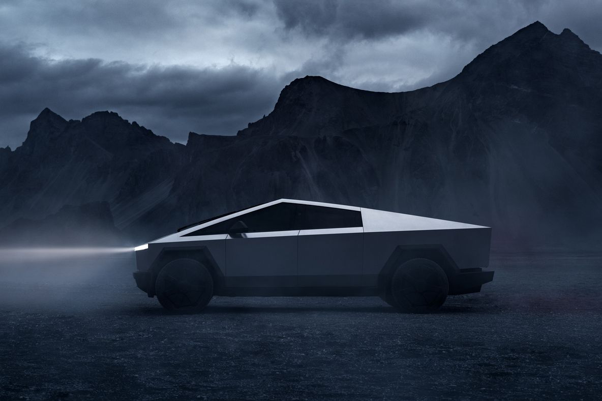 2024 Tesla Cybertruck First Look: Elon Musk's Unusual Pickup Finally ...