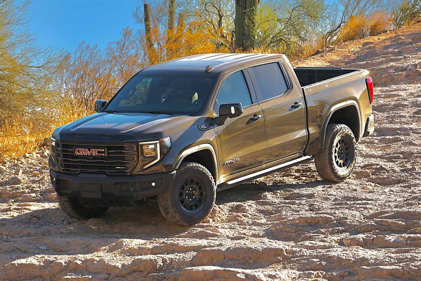 2023 GMC Sierra 1500 AT4X Review and Test Drive | Capital One Auto ...