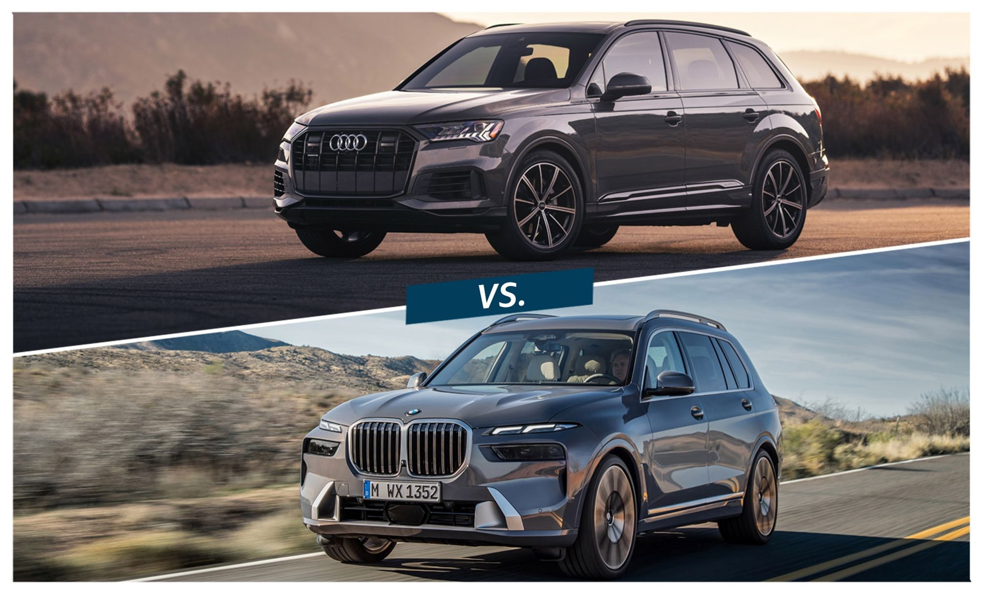Compared: 2023 Audi Q7 vs. 2023 BMW X7 | Capital One Auto Navigator