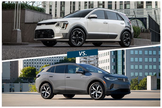 Compared: 2023 Kia Niro EV vs. 2023 Volkswagen ID.4 | Capital One Auto ...