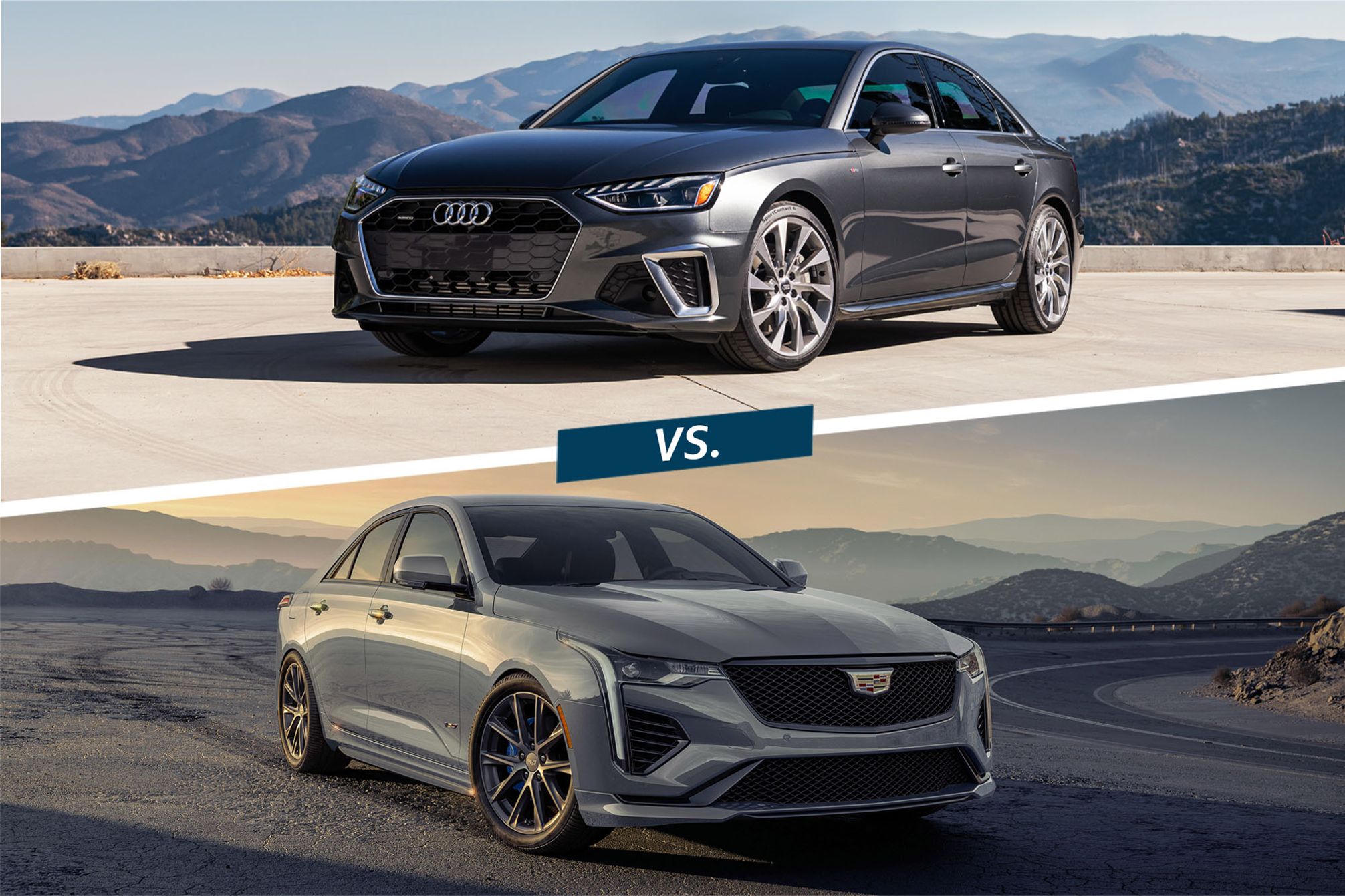 Compared: 2023 Audi A4 vs. 2023 Cadillac CT4 | Capital One Auto Navigator