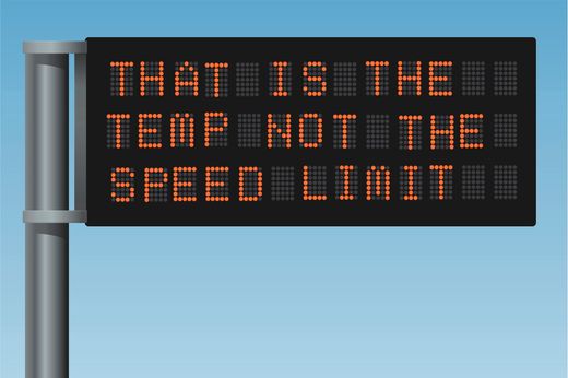 Cut the Comedy: Humorous Highway Signs Draw Ire of Feds | Capital One ...