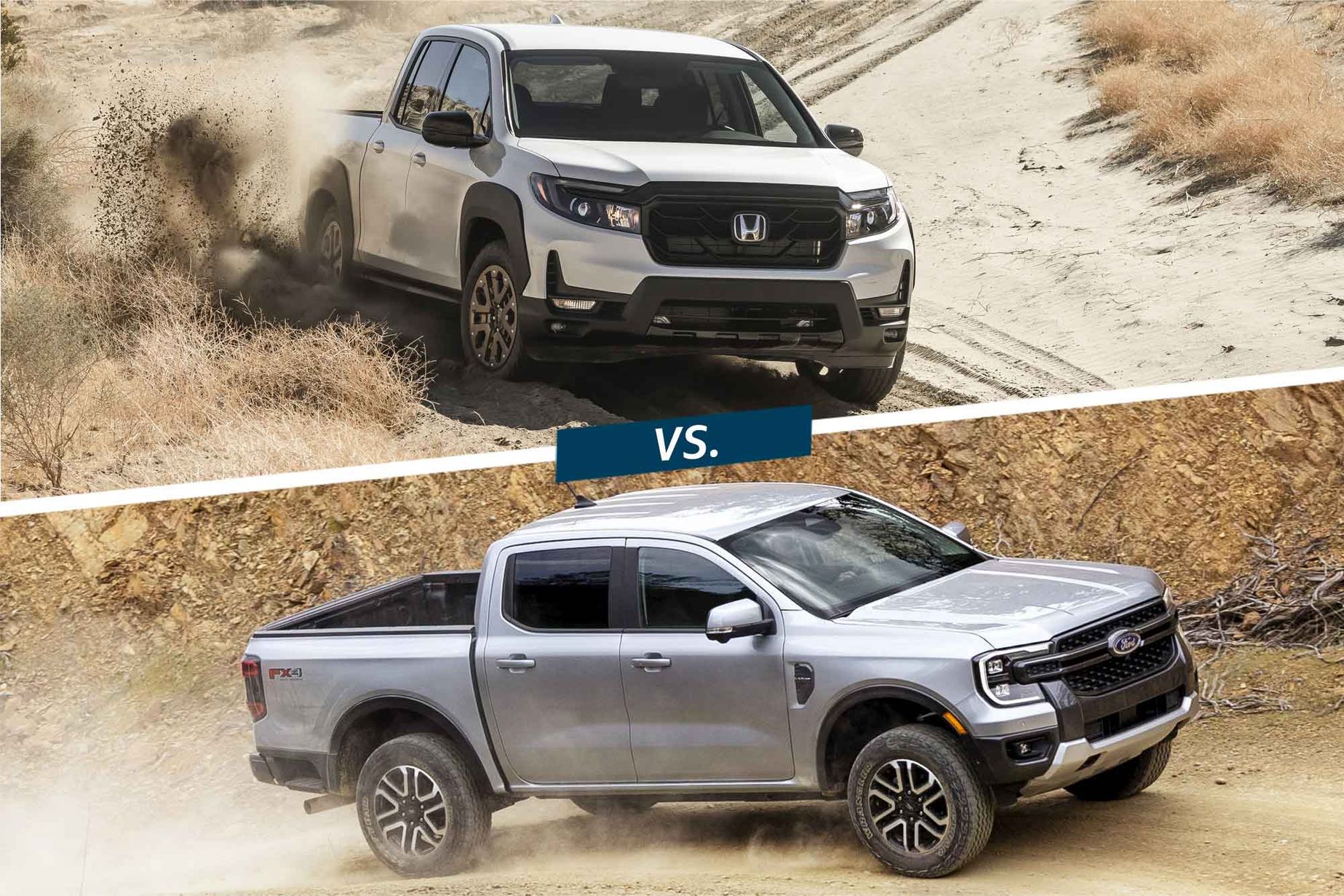 Compared: 2024 Honda Ridgeline vs. 2024 Ford Ranger | Capital One Auto ...
