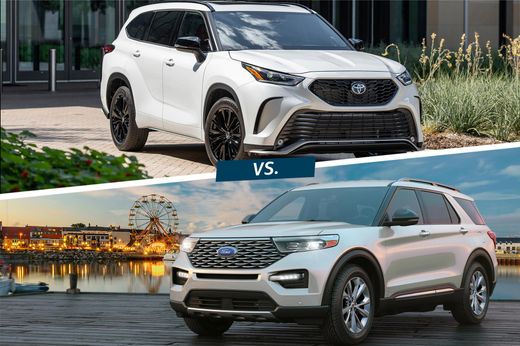 Compared: 2024 Toyota Highlander vs. 2024 Ford Explorer | Capital One ...