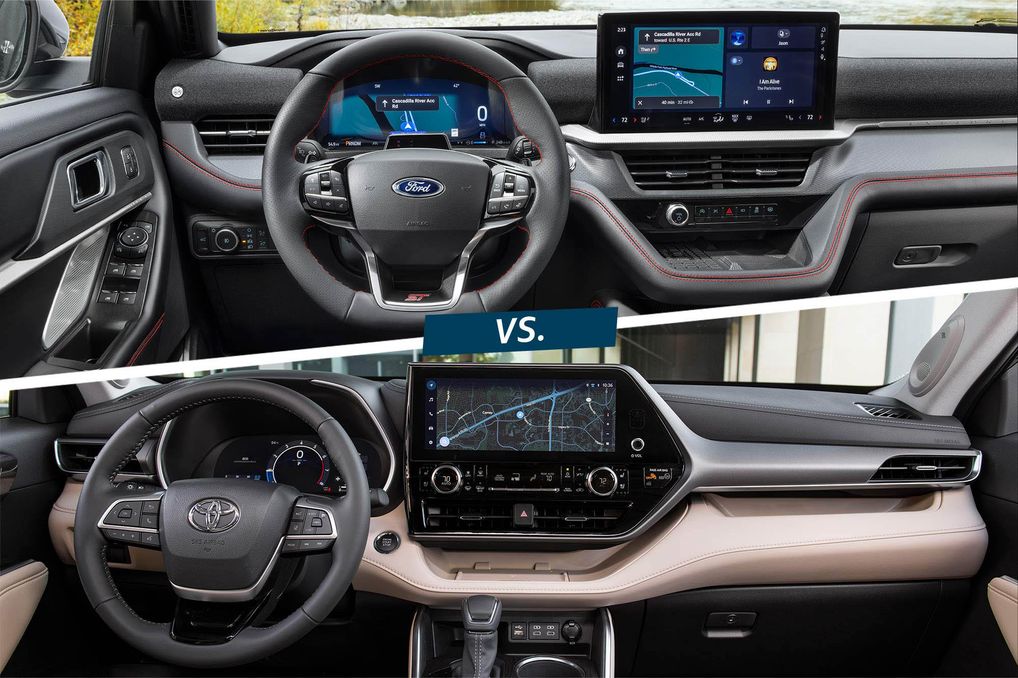 Compared: 2026 Ford Explorer vs. 2026 Toyota Highlander | Capital One ...