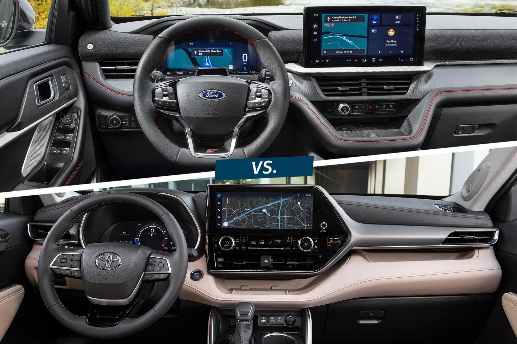Compared: 2026 Ford Explorer vs. 2026 Toyota Highlander | Capital One ...