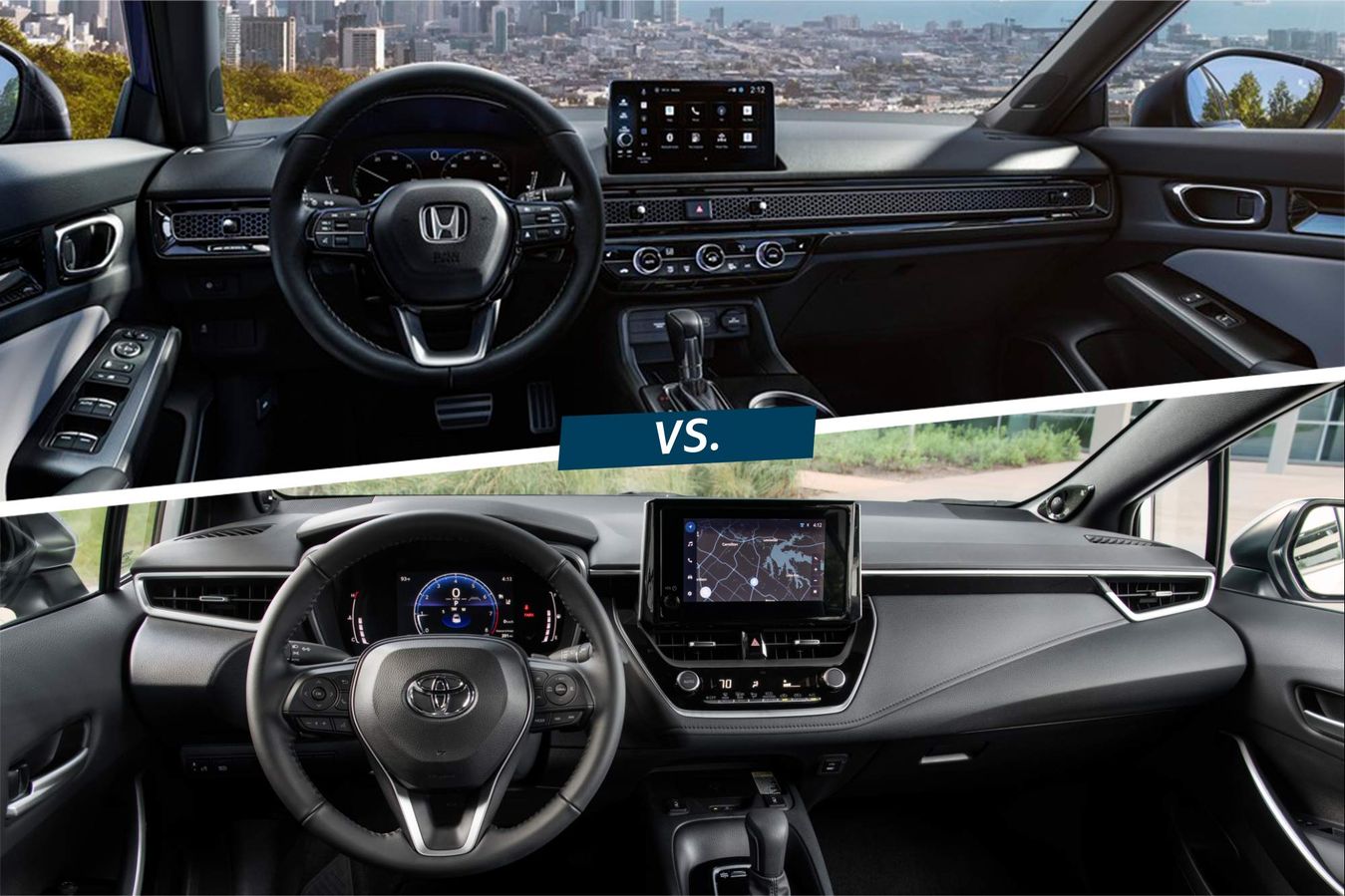 Compared: 2026 Honda Civic vs. 2026 Toyota Corolla | Capital One Auto ...