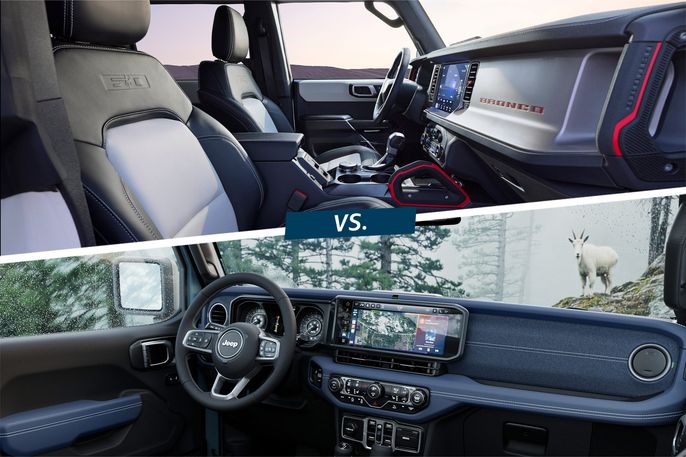 Compared: 2026 Ford Bronco vs. 2026 Jeep Wrangler | Capital One Auto ...