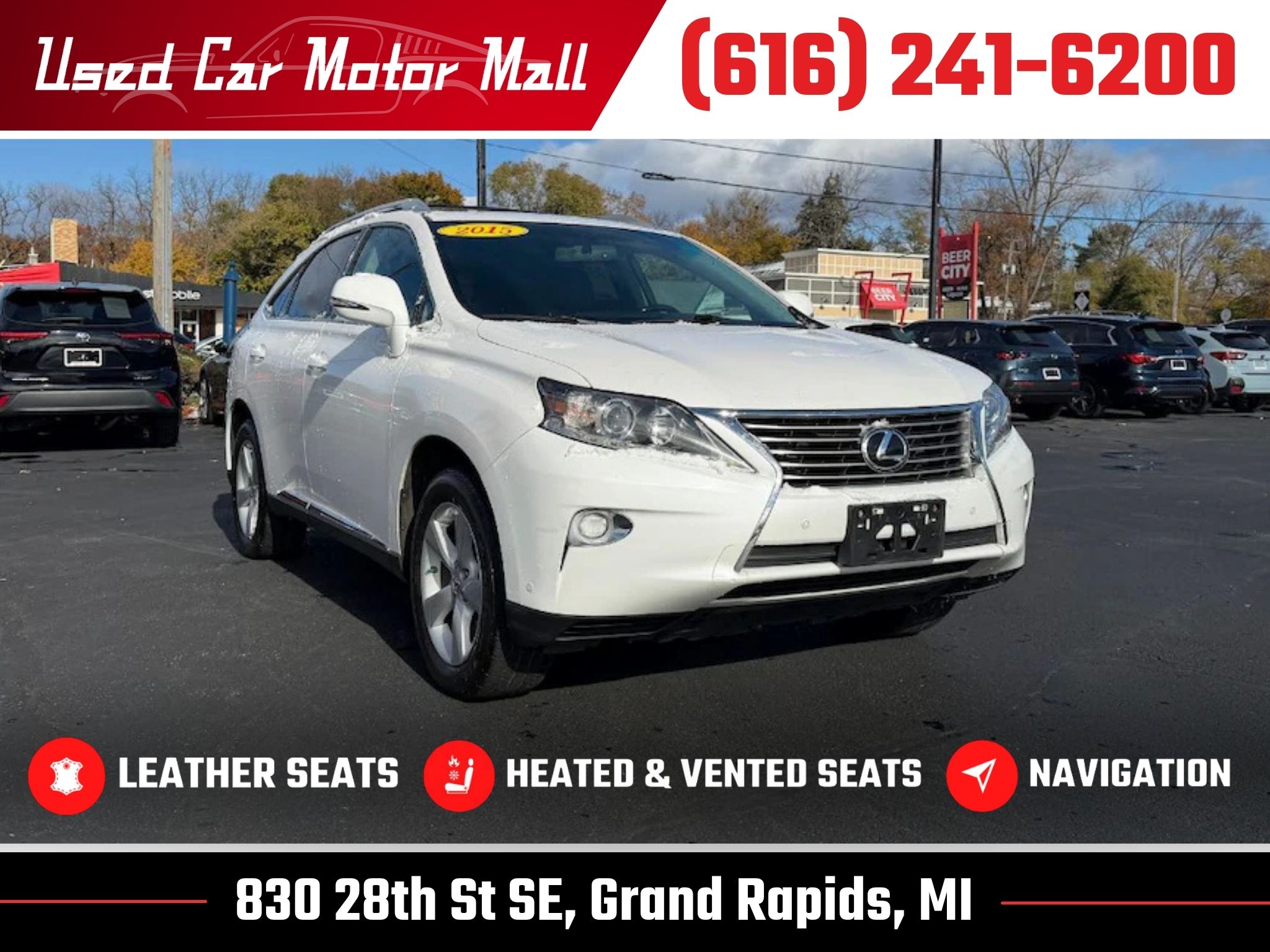 Used 2015 Lexus RX 350 For Sale in Grand Rapids, MI | Capital One Auto ...