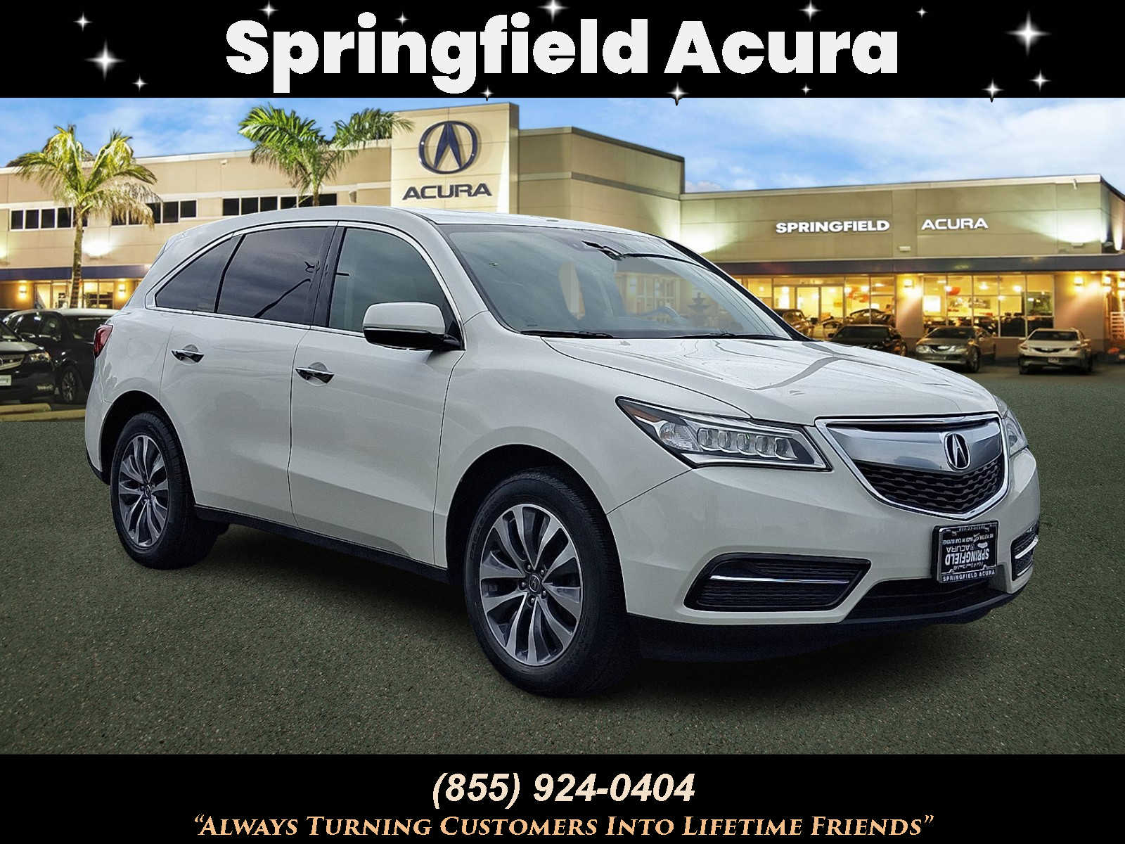 Used 2016 Acura MDX Technology For Sale in SPRINGFIELD, NJ | Capital ...