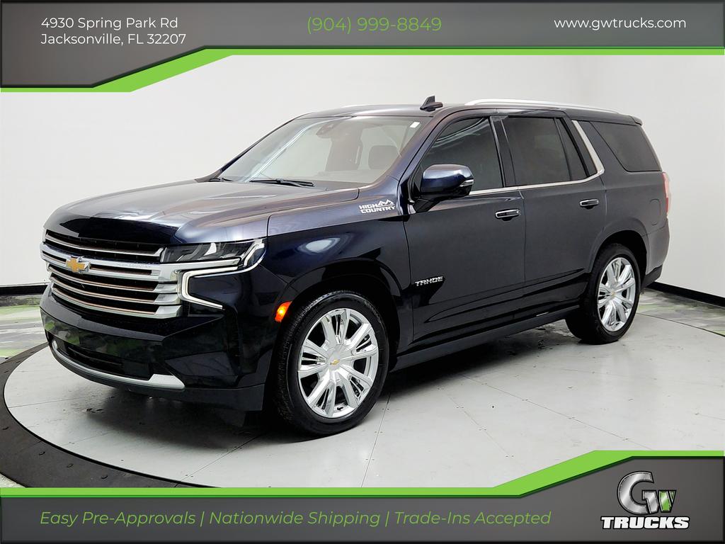 Used 2021 Chevrolet Tahoe High Country For Sale in Jacksonville, FL ...