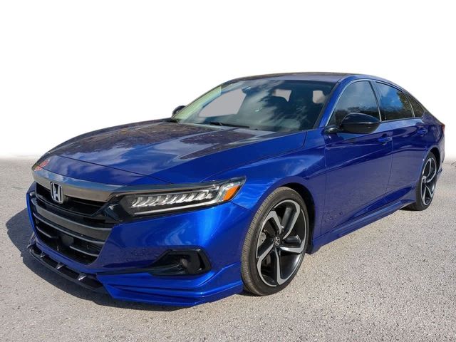 Used 2021 Blue Honda Accord for Sale in Tampa, FL | Capital One Auto ...