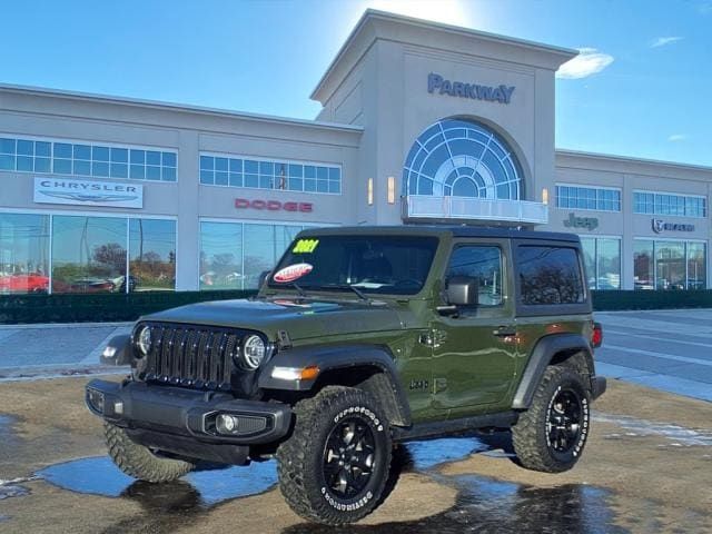 Used 2021 Jeep Wrangler Willys For Sale in Clinton Township, MI ...