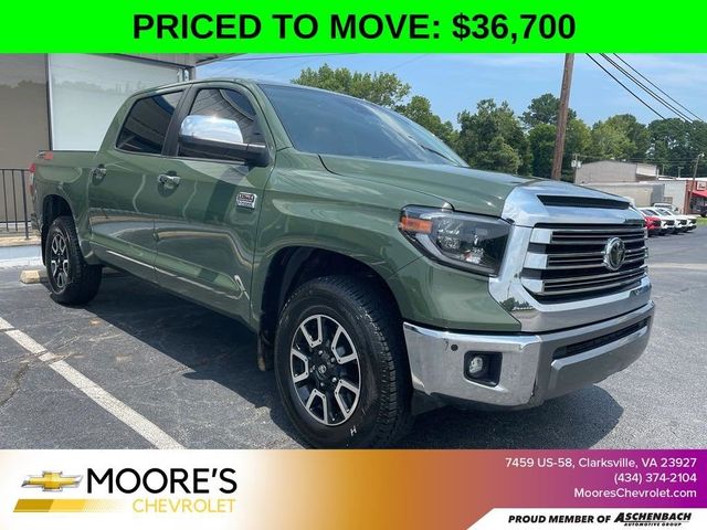 Used 2021 Toyota Tundra Platinum For Sale in Clarksville, VA | Capital ...