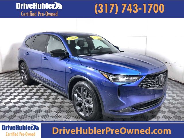 Used 2022 Blue Acura MDX for Sale in Indianapolis, IN | Capital One ...
