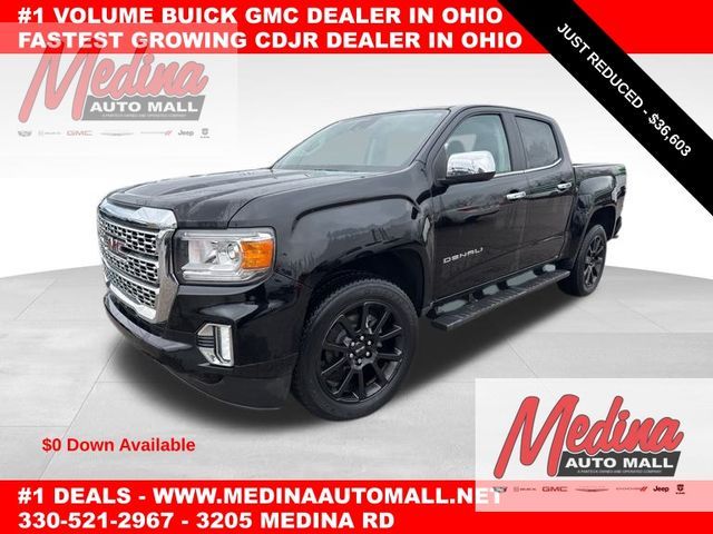 Used 2022 GMC Canyon Denali For Sale in Medina, OH | Capital One Auto ...