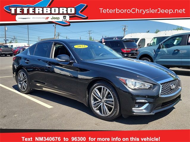 Used 2022 INFINITI Q50 Luxe For Sale in Little Ferry, NJ | Capital One ...