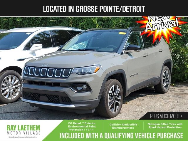 Used 2022 Jeep Compass Limited For Sale in Detroit, MI | Capital One ...