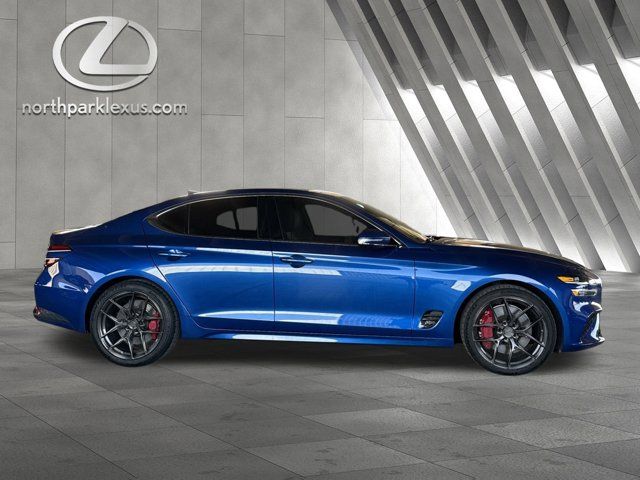 Used Blue Genesis G70 3.3T Sport Advanced For Sale in San Antonio, TX ...
