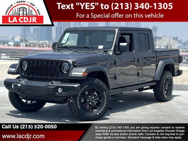 New 2024 Jeep Gladiator Willys For Sale in Los Angeles, CA | Capital ...