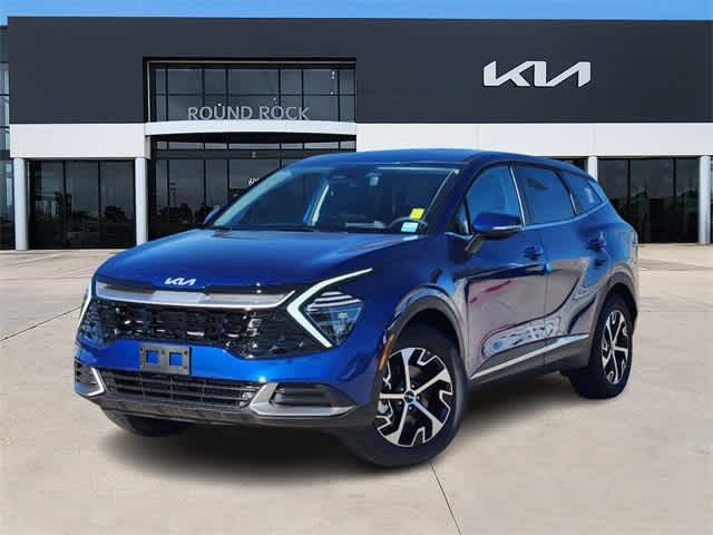 New 2024 Blue Kia Sportage for Sale in Austin, TX | Capital One Auto Navigator