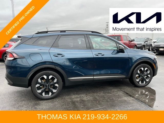 Certified pre-owned 2025 Kia Sportage Plug-In Hybrid X-Line Prestige For Sale in Downers Grove ...