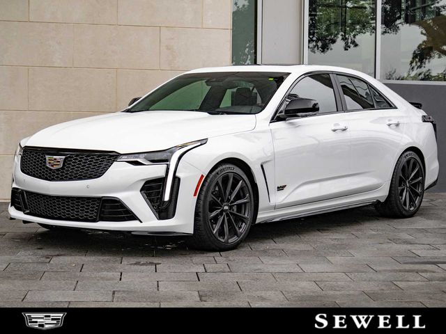 Used 2025 White Cadillac CT4-V For Sale in San Antonio, TX | Auto Navigator