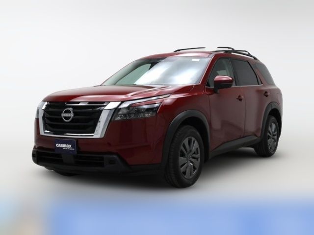 Used 2025 Red Nissan Pathfinder SUV For Sale in Denver, CO | Auto Navigator