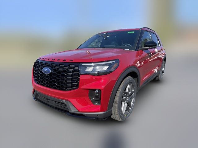 New 2026 Red Ford Explorer SUV For Sale in Detroit, MI | Auto Navigator