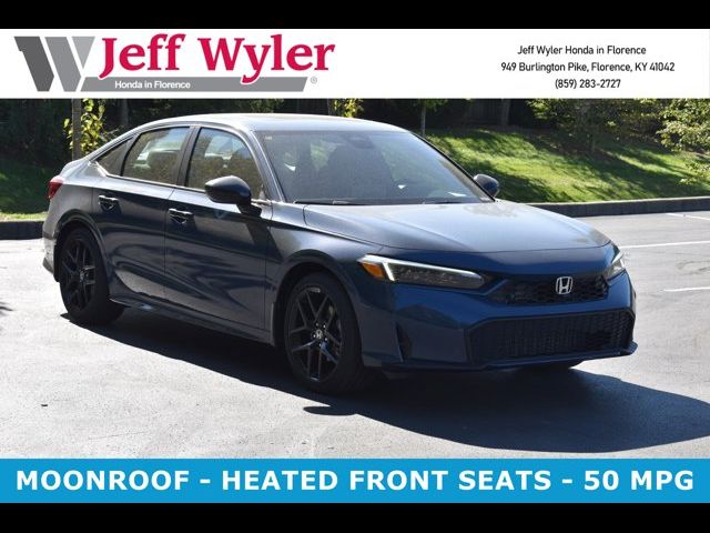 New 2026 Blue Honda Civic Sedan Hybrid Sedan For Sale in Cincinnati, OH ...